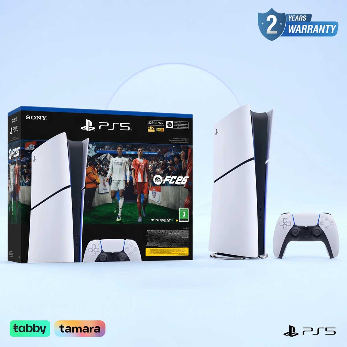 PlayStation 5 Digital Edition Console 825 GB & EA Sports FC26 (KSA ...